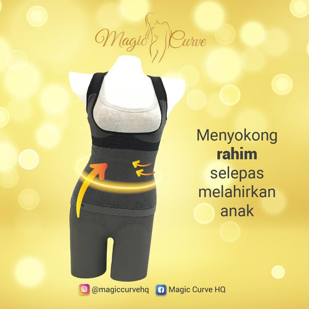 MAGIC CURVE Girdle + Corset, Beauty & Personal Care, Bath & Body, Body ...
