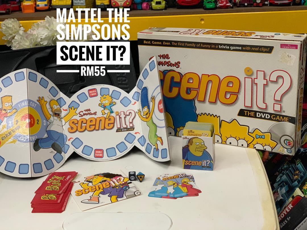 Mattel The Simpsons Scene It?, Hobbies & Toys, Toys & Games on Carousell