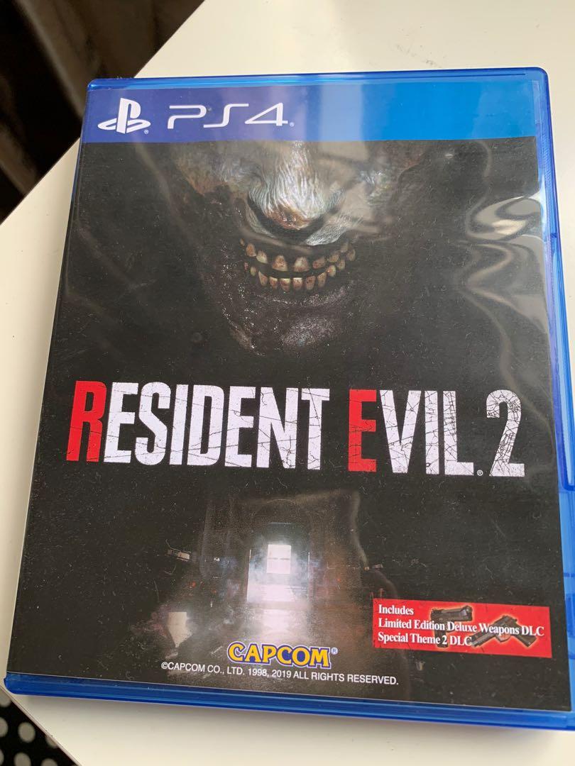Resident Evil 2 Remake PS4, Video Gaming, Video Games, PlayStation on ...