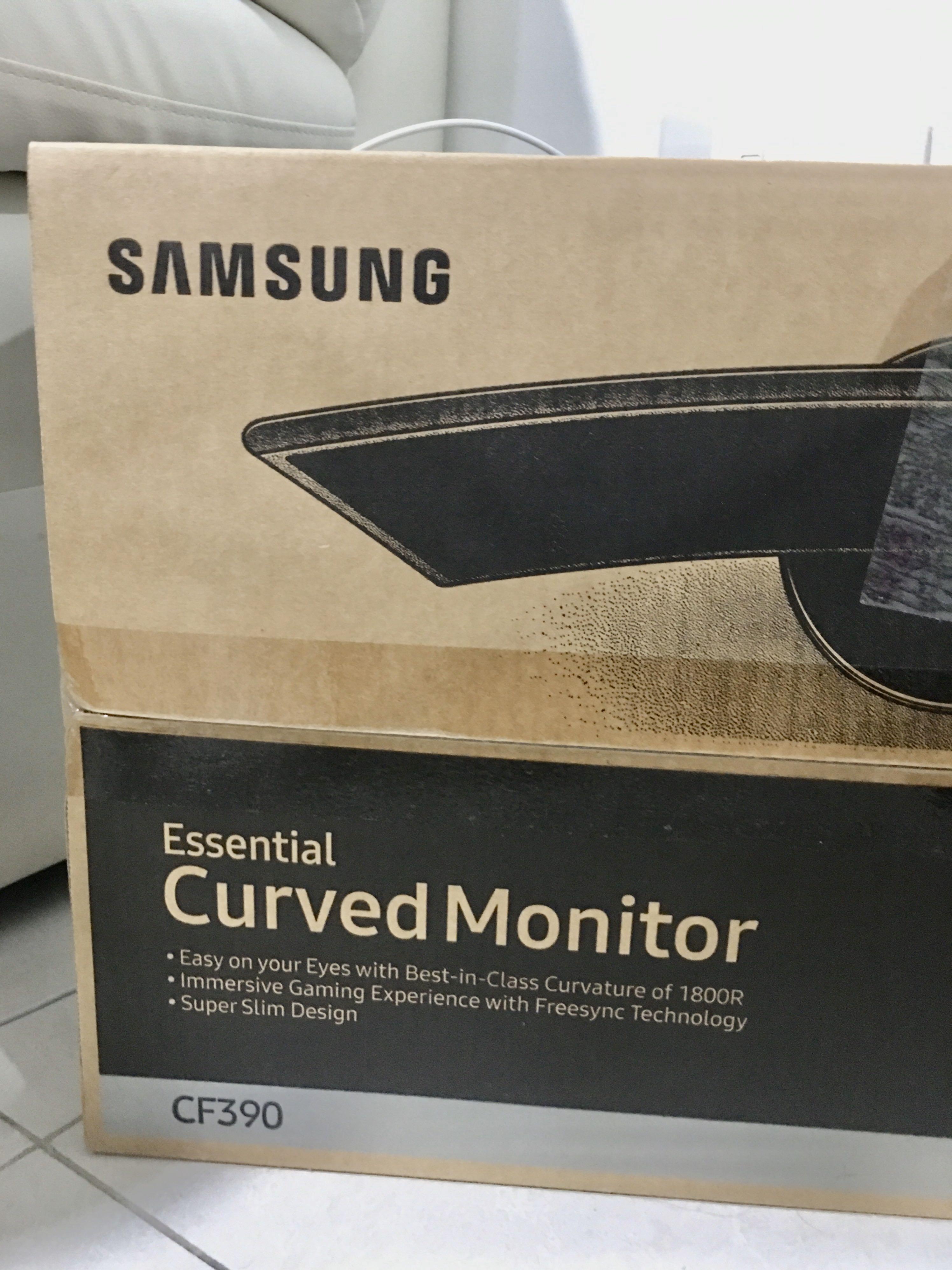 Samsung Curved Monitor CF390 27inch, Computers & Tech, Parts ...