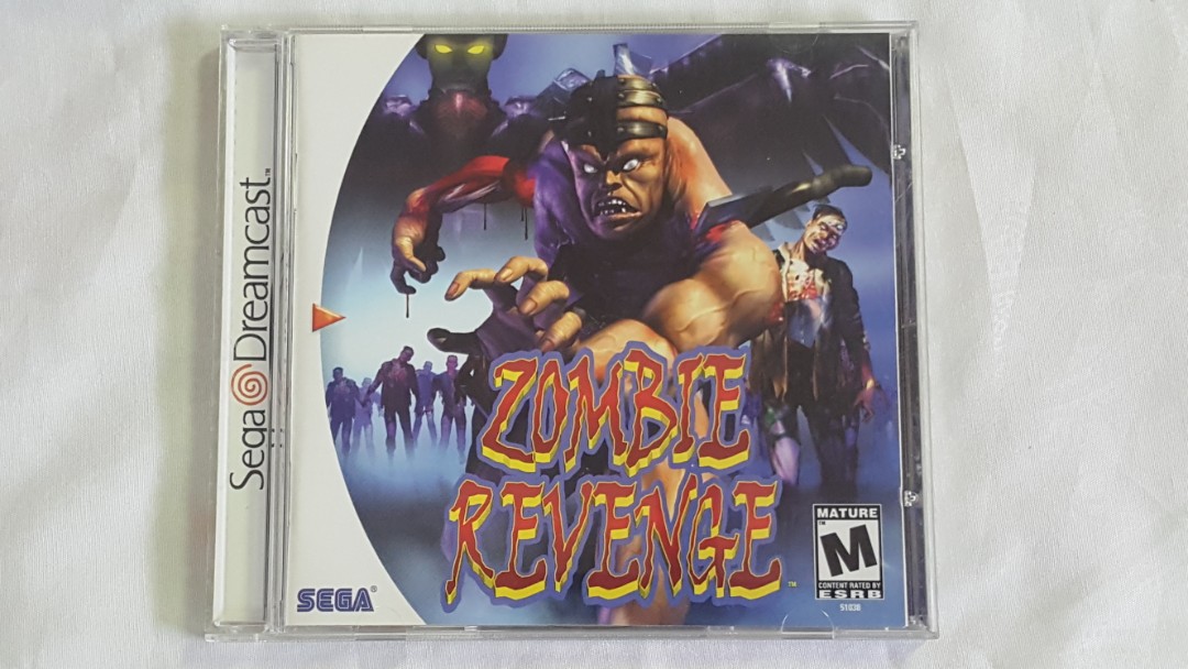 Sega Dreamcast Zombie Revenge, Hobbies & Toys, Toys & Games on Carousell