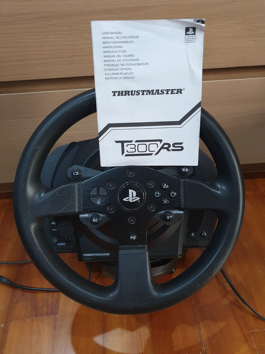 Thrustmaster T300RS + T3PA Pedals + TH8A Shifter Bundle, Video Gaming, Gaming Accessories ...