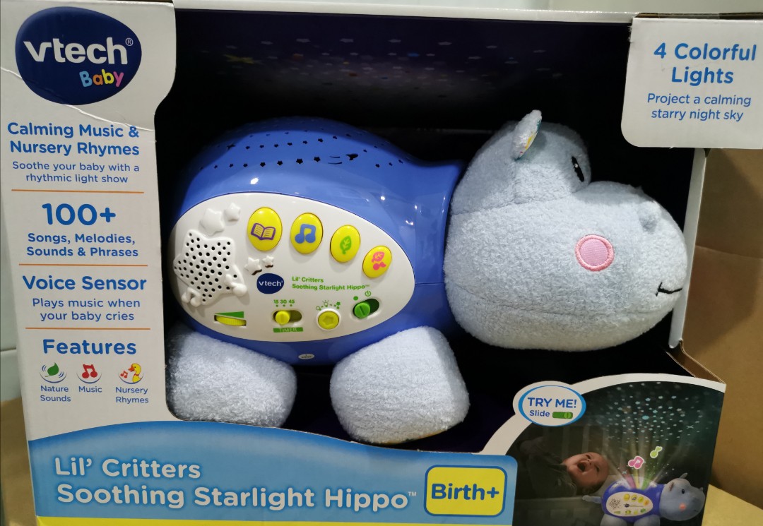 Vtech Hippo Projector, Babies & Kids, Infant Playtime on Carousell