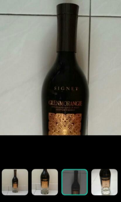 Glenmorangie SIGNET Whisky Empty bottle, Food & Drinks, Beverages on ...