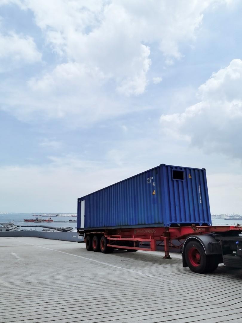 40 ft container with Aircon, Everything Else on Carousell
