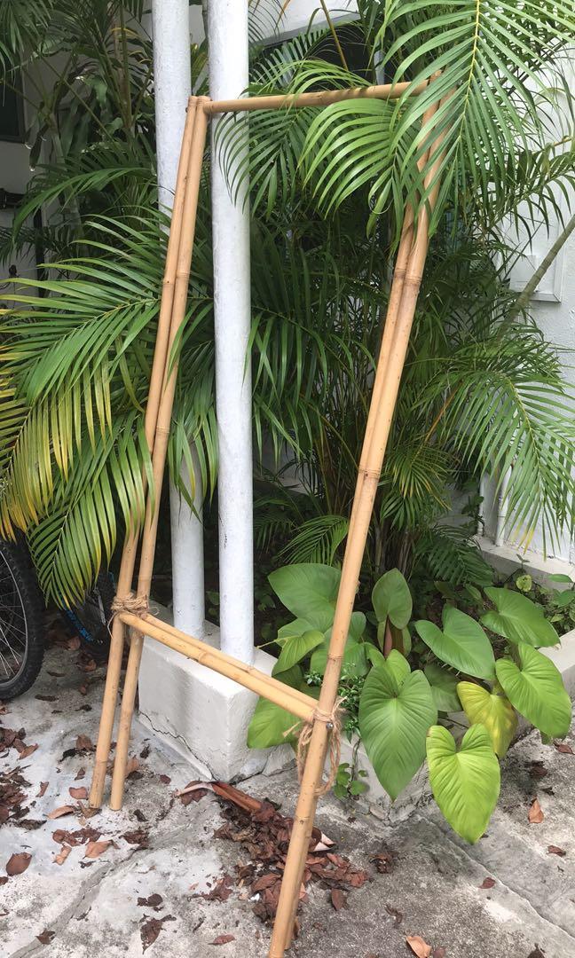 Bamboo rack, Furniture & Home Living, Furniture, Shelves, Cabinets ...