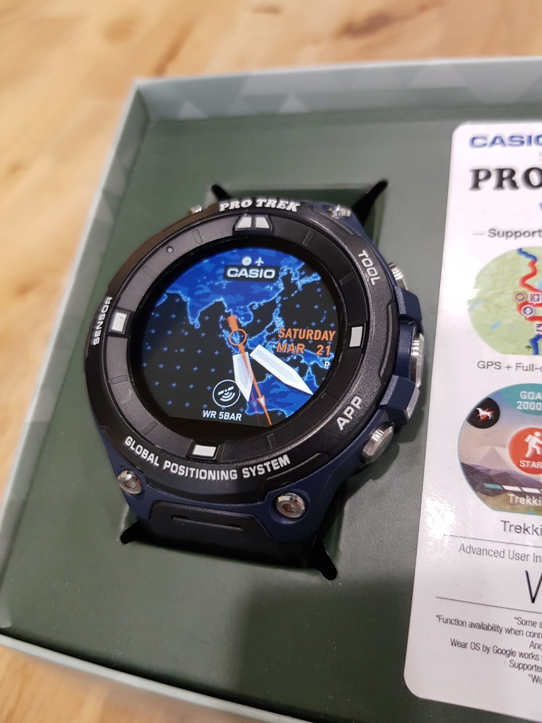 Casio Protrek WSD-F20 (blue), Mobile Phones & Gadgets, Wearables ...