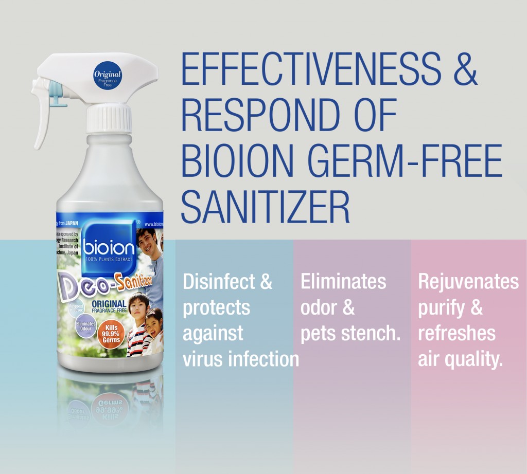 DEO SANITIZER SPRAY 500ML, Furniture & Home Living, Cleaning & Homecare ...