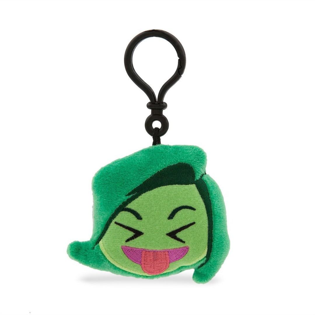 Disney Store Disney Inside Out -- Disgust Emoji Plush Backpack Clip, 興趣 ...