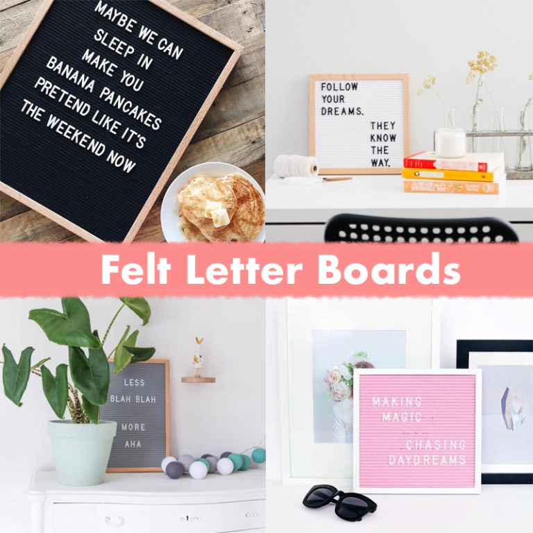 Felt Letter Boards, Hobbies & Toys, Stationery & Craft, Stationery ...