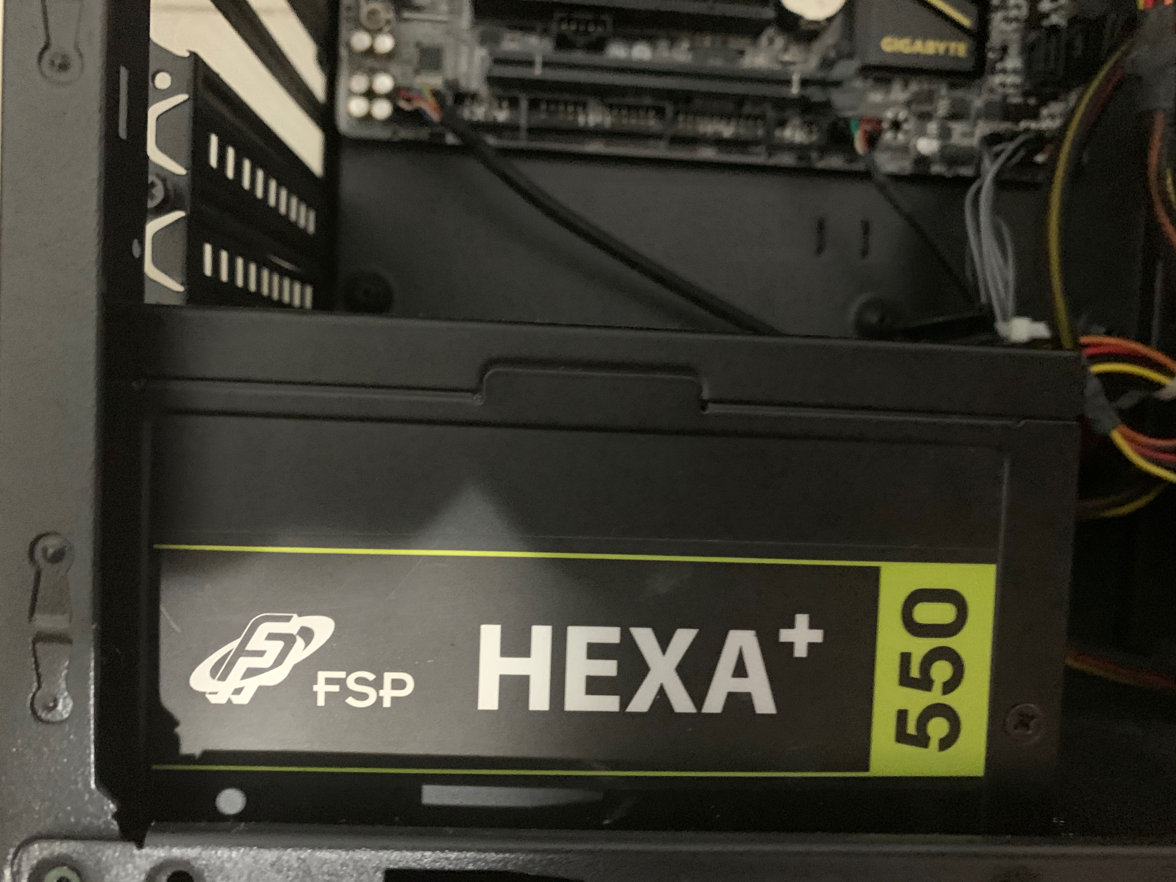 FSP Hexa 550w Power Supply PSU, Computers & Tech, Parts & Accessories ...
