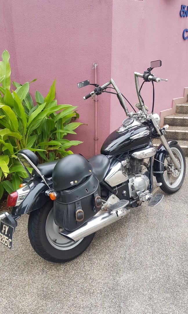 HONDA PHANTOM TA150 / TA200 APE HANGER HANDLEBAR, Motorcycles, Motorcycle Accessories on Carousell