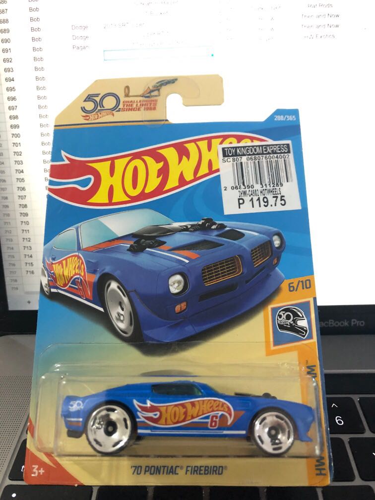 Hot Wheels ‘70 Pontiac Firebird, Hobbies & Toys, Toys & Games on Carousell