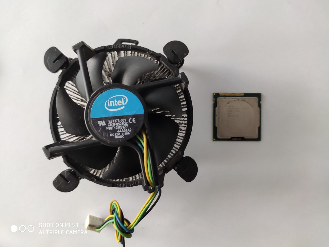 Intel CPU (i5-2400) & CPU fan, Computers & Tech, Parts & Accessories ...