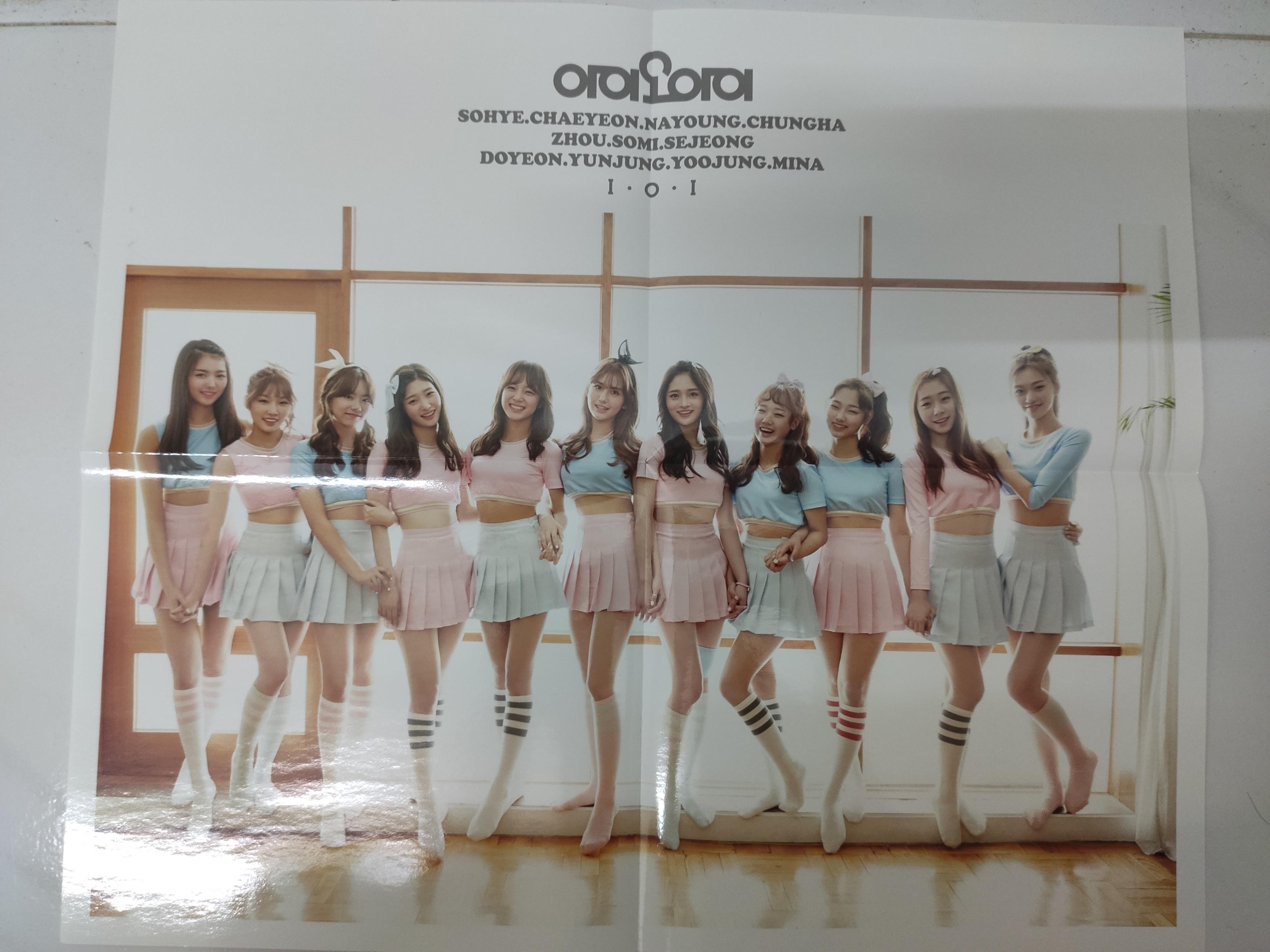 IOI chrysalis dream girls special album with chaeyeon pc and chungha ...