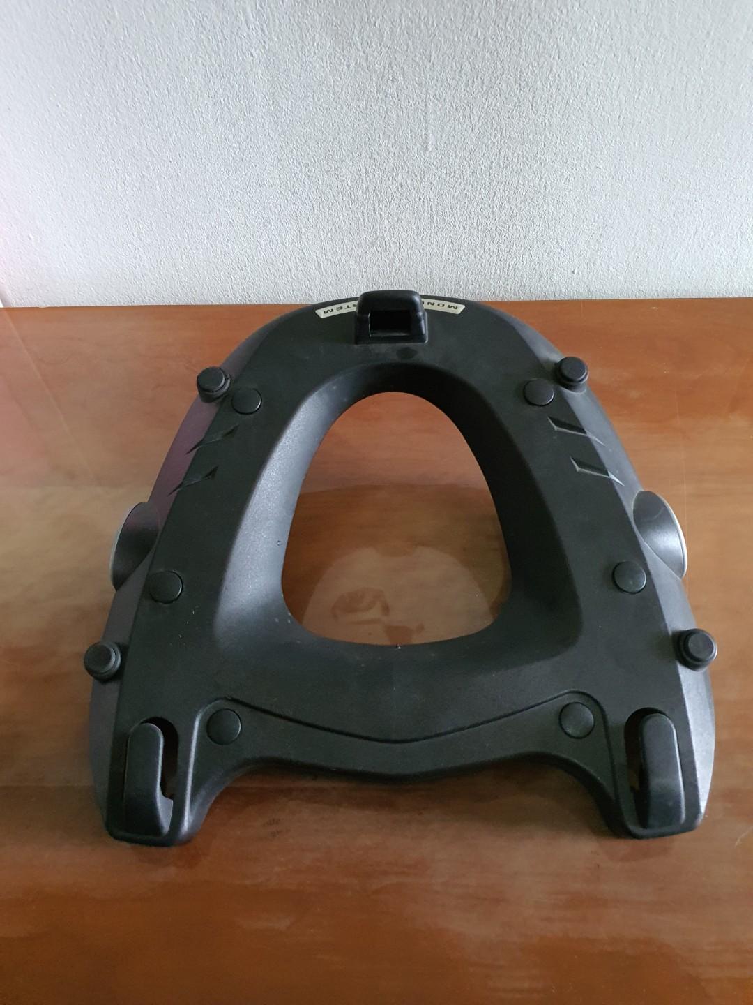 Kappa Kgr52 top case with KM5 baseplate, Motorcycles, Motorcycle Accessories on Carousell