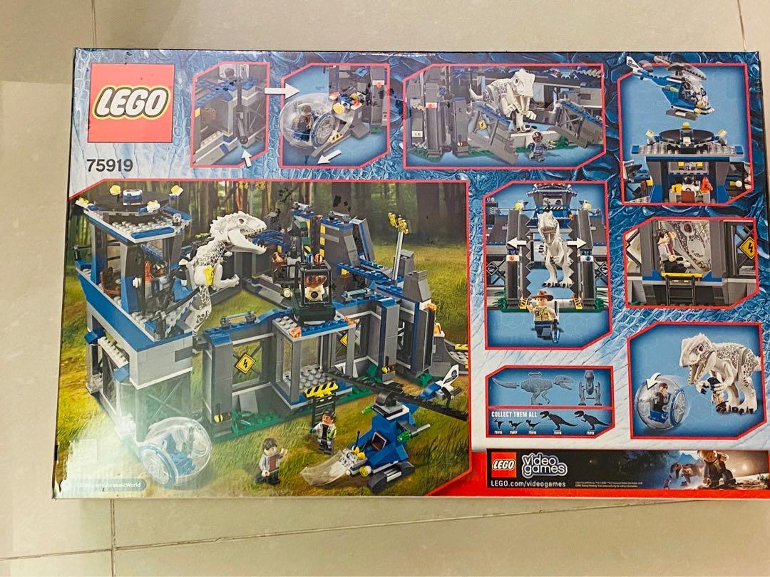 Lego 75919 Dinosaurs Indominus Rex breakout (2015), 興趣及遊戲, 玩具 & 遊戲類 ...
