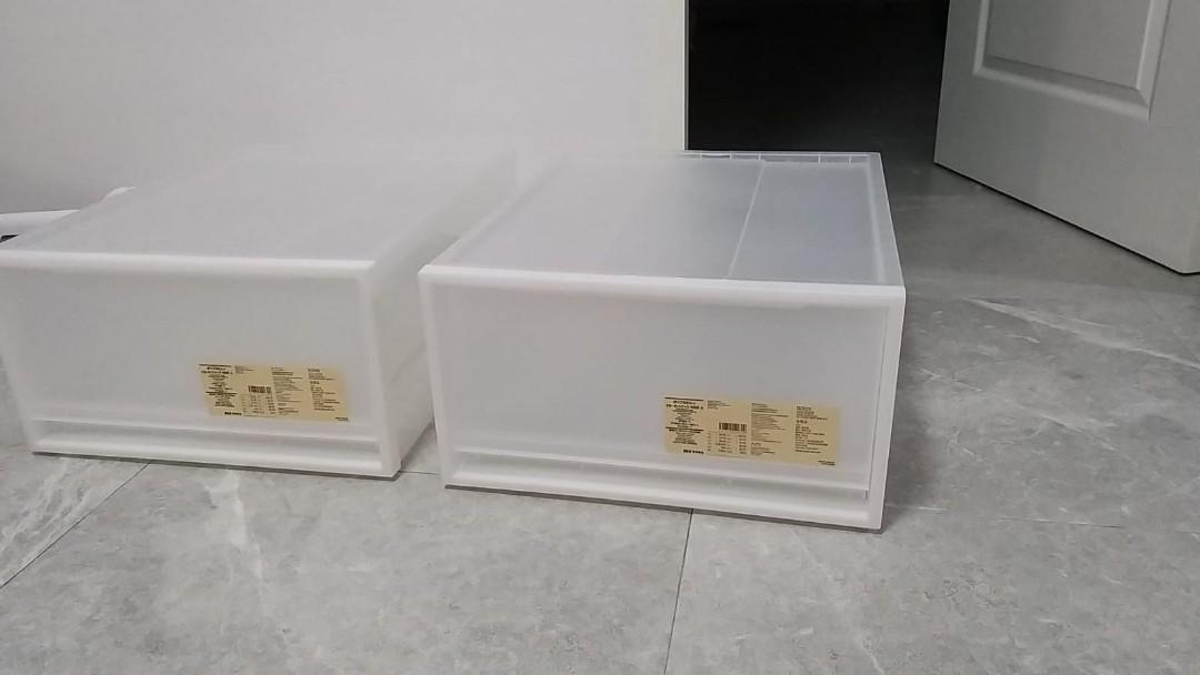 Muji stackable drawers, Furniture & Home Living, Home Improvement ...