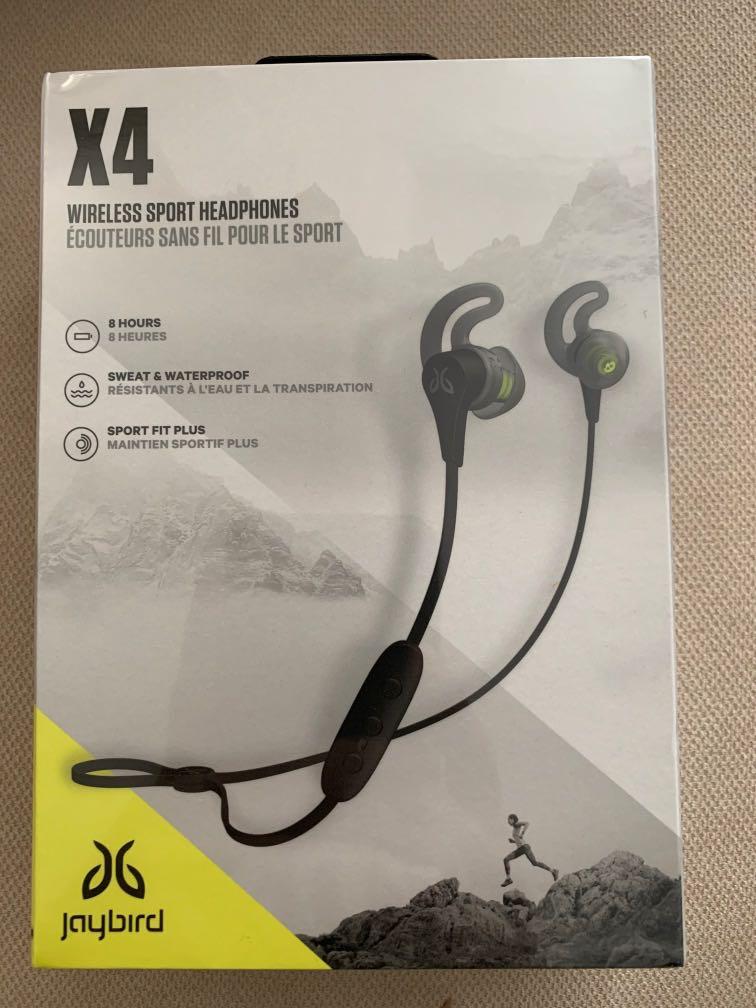 NEW: Jaybird X4 wireless sports headphones, Audio, Headphones ...