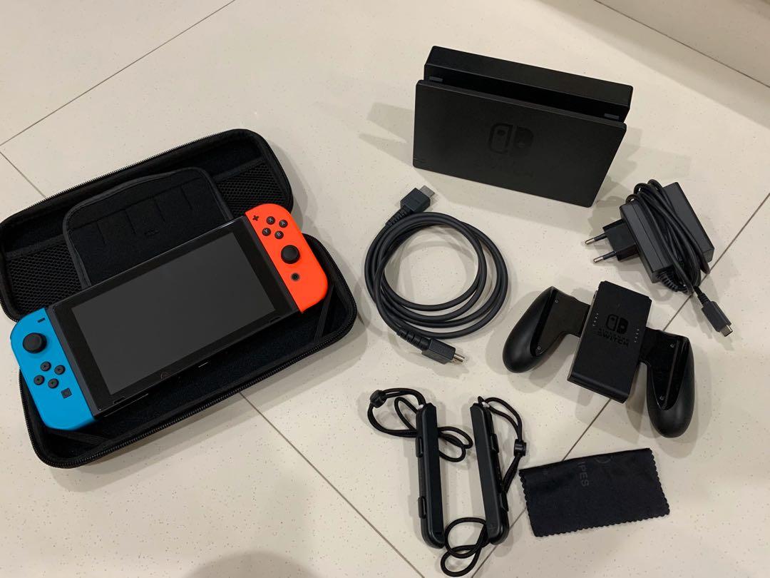 Nintendo Switch 2nd Gen Korea Edition / RingFit Adventure/ Harvest Moon ...