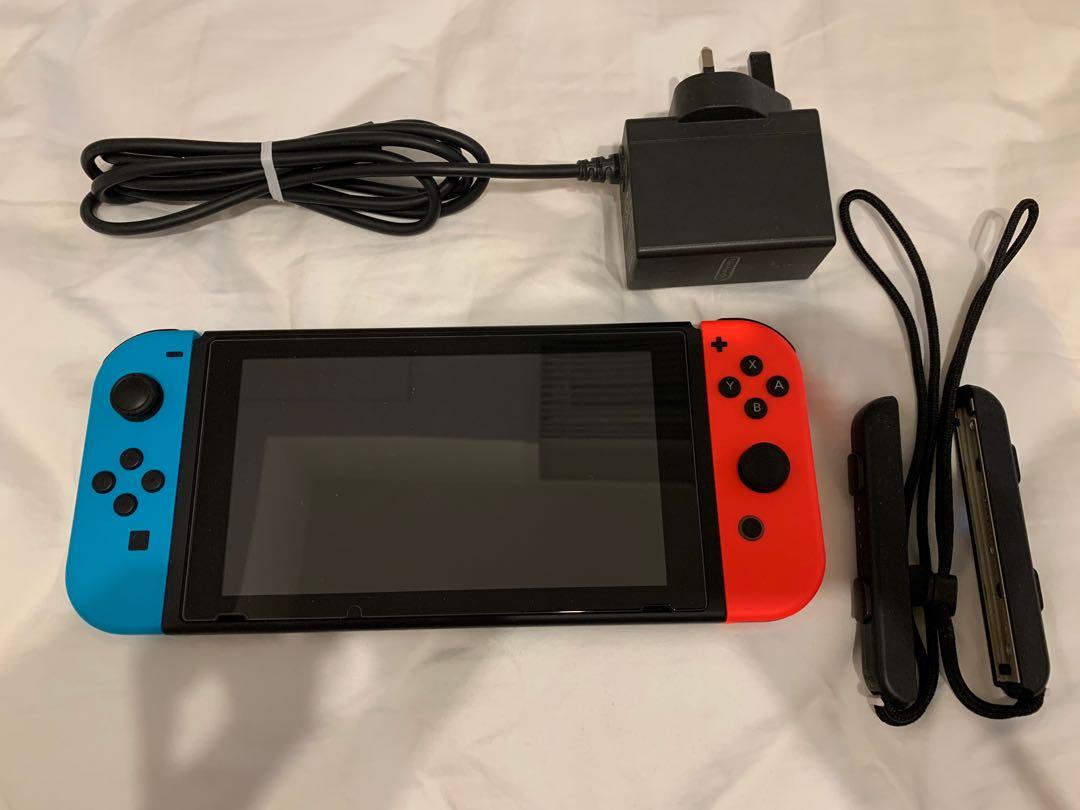 Nintendo Switch 99%新 加2隻Game, 電子遊戲, 電子遊戲, Nintendo 任天堂 - Carousell