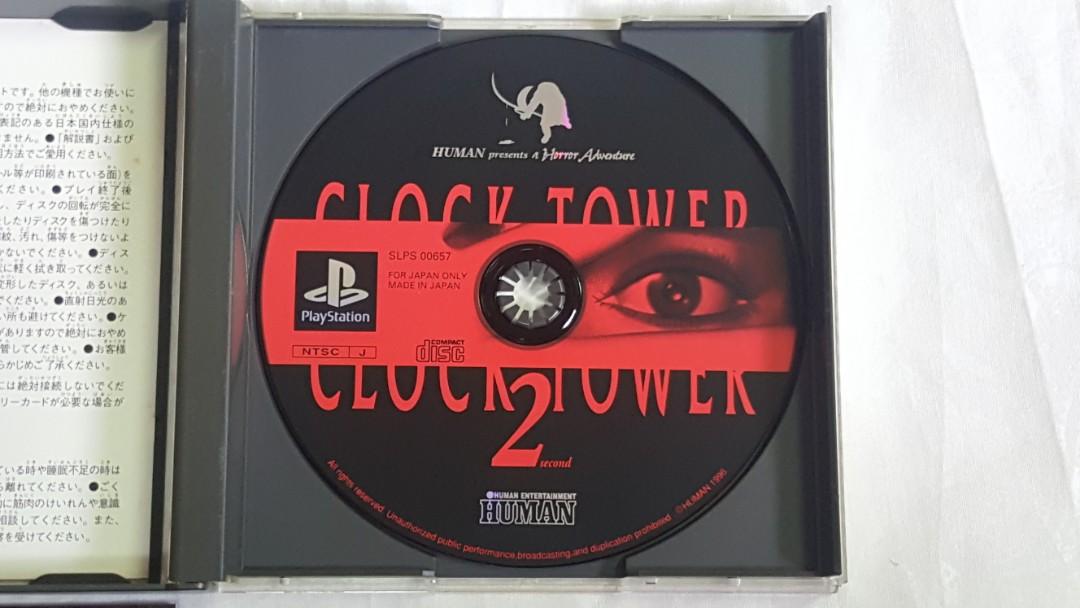 PlayStation PS1 Clock Tower 2, Video Gaming, Video Game Consoles ...