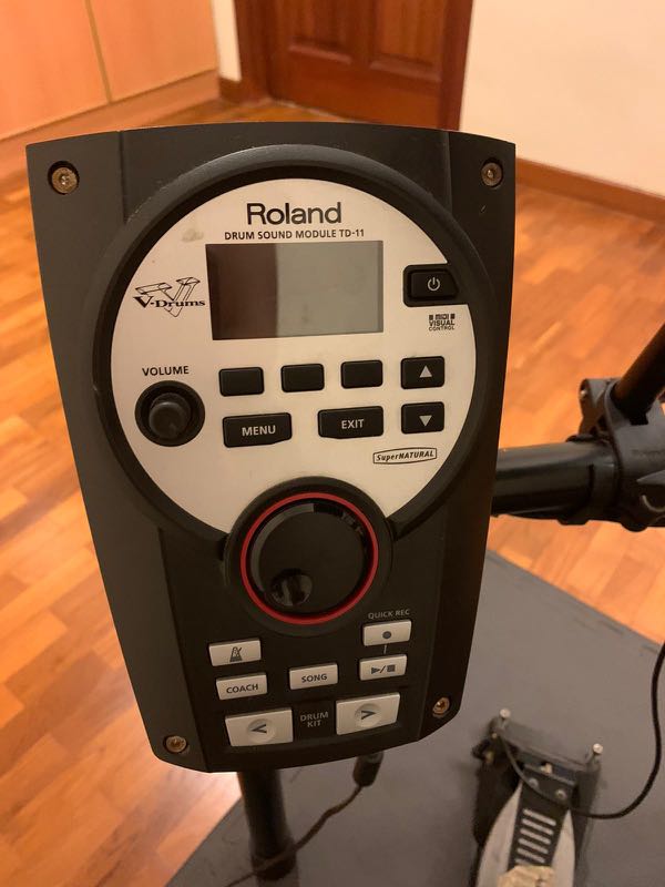 Roland TD 11 Drum Set, Hobbies & Toys, Music & Media, Musical ...