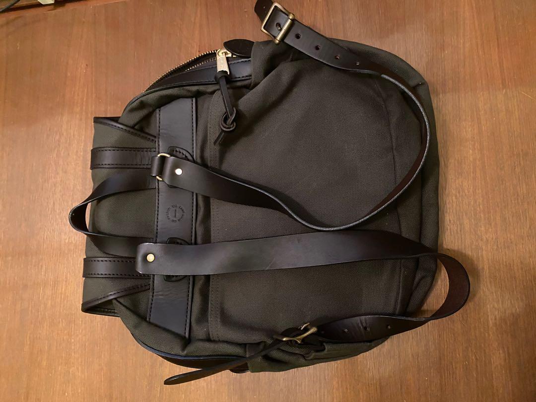 RUGGED TWILL RUCKSACK backpack filson 文青背包, 男裝, 袋, 背包 - Carousell