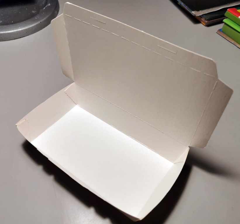 Spaghetti Paper Box - Laminated White, Food & Drinks, Local Eats on ...