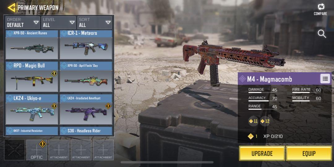 Stacked Call Of Duty Mobile Account pt. 1, Video Gaming, Gaming ...