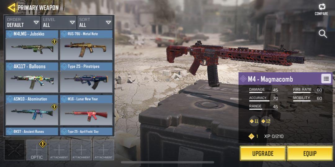 Stacked Call Of Duty Mobile Account pt. 2, Video Gaming, Gaming ...