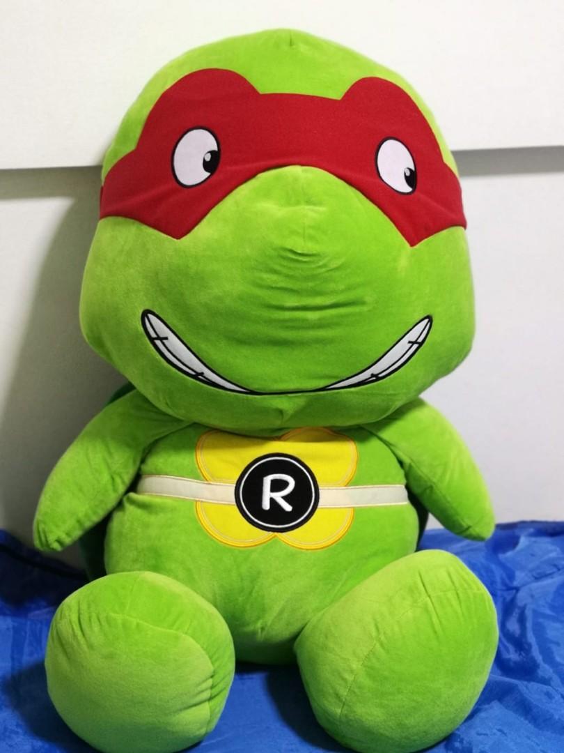 Teenage mutant ninja turtles plush 80cm Raphael, Hobbies & Toys, Toys ...