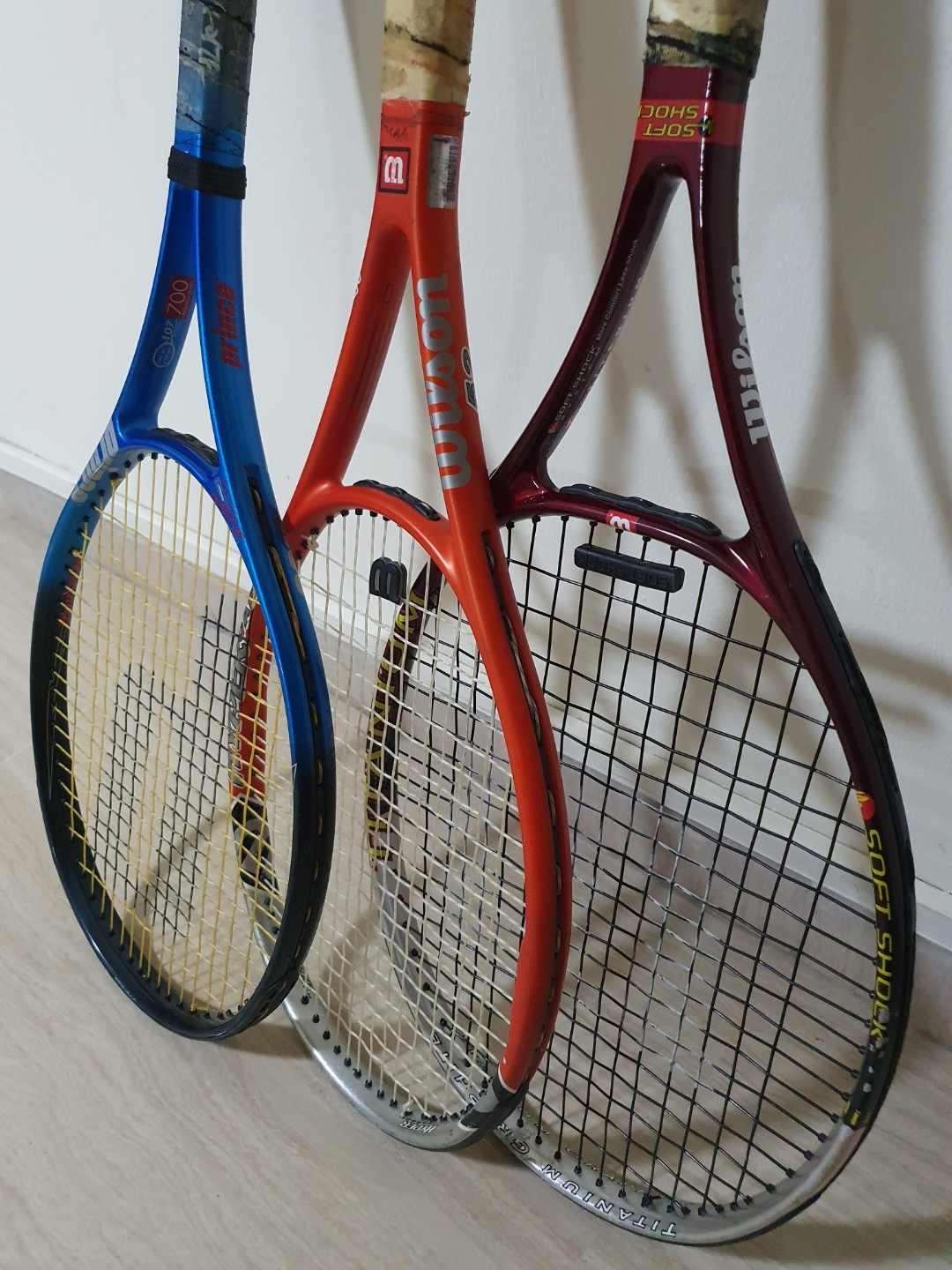Tennis Rackets x 3, Sports Equipment, Sports & Games, Racket & Ball ...