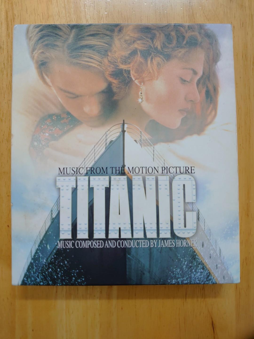 Titanic 電影原聲CD boxset, 興趣及遊戲, 音樂、樂器 & 配件, 音樂與媒體 - CD 及 DVD - Carousell