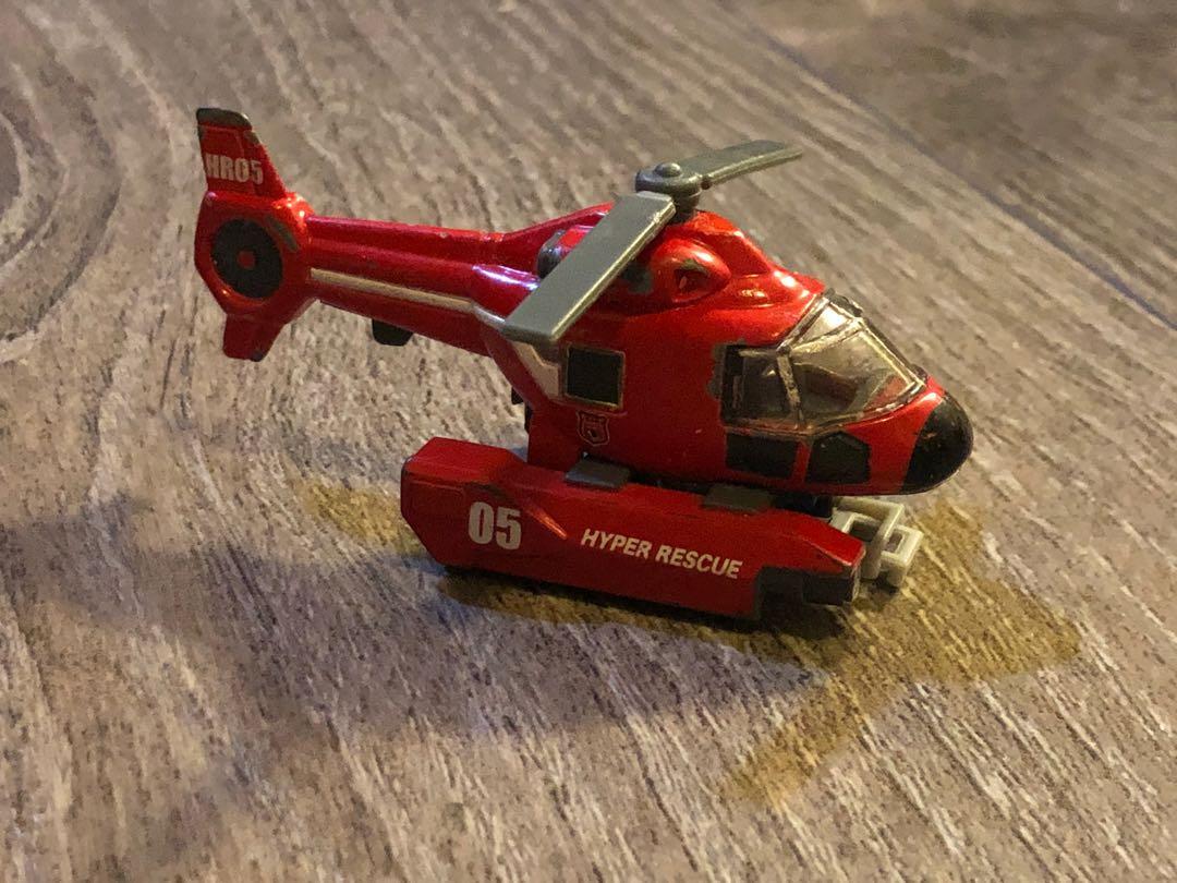 Tomica Hyper Rescue 救援直升機, 興趣及遊戲, 玩具 & 遊戲類 - Carousell