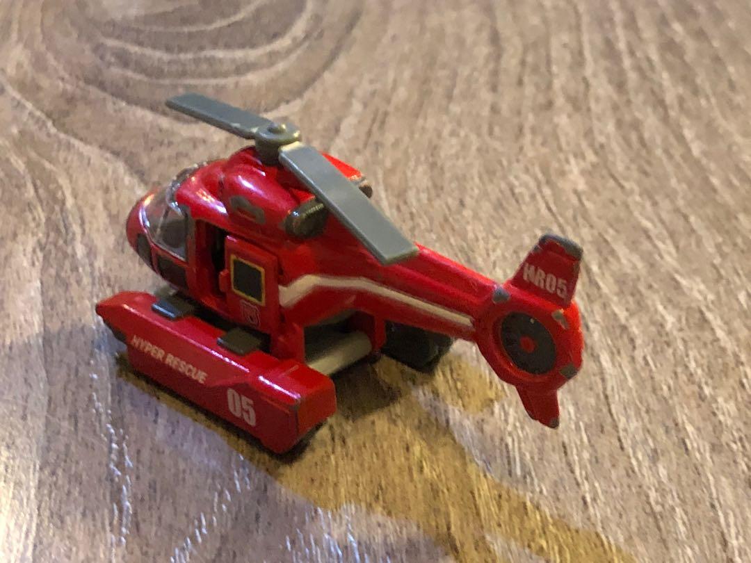 Tomica Hyper Rescue 救援直升機, 興趣及遊戲, 玩具 & 遊戲類 - Carousell
