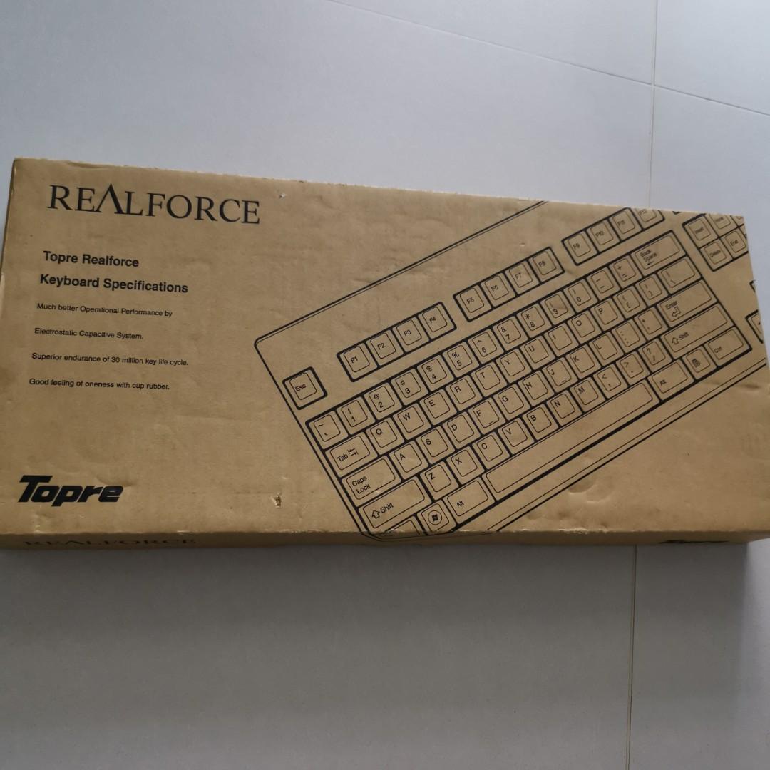 Topre Realforce 104-UG Hi Pro Keyboard, Computers & Tech, Parts ...