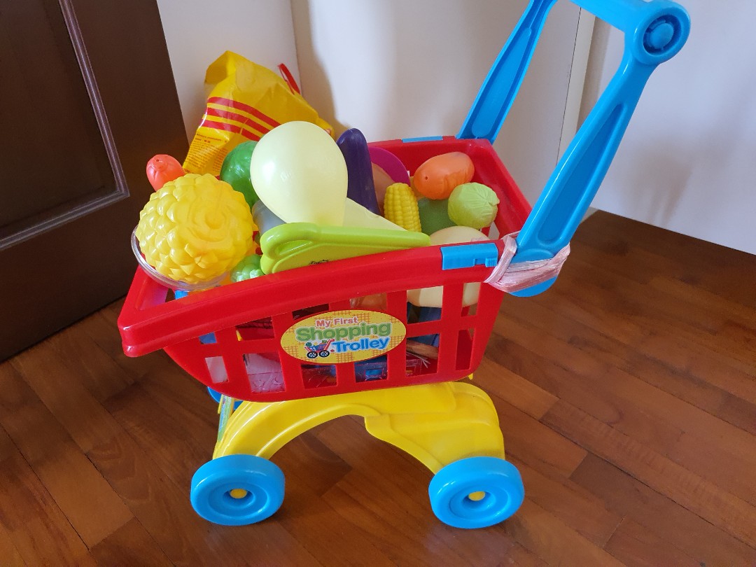 Toy kitchen trolley, Hobbies & Toys, Toys & Games on Carousell