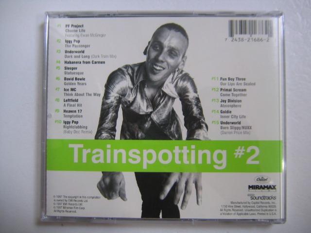Trainspotting #2 迷幻列車 (OST) CD (PF Project, Iggy Pop, Underworld, Sleeper, David Bowie, Ice MC ...