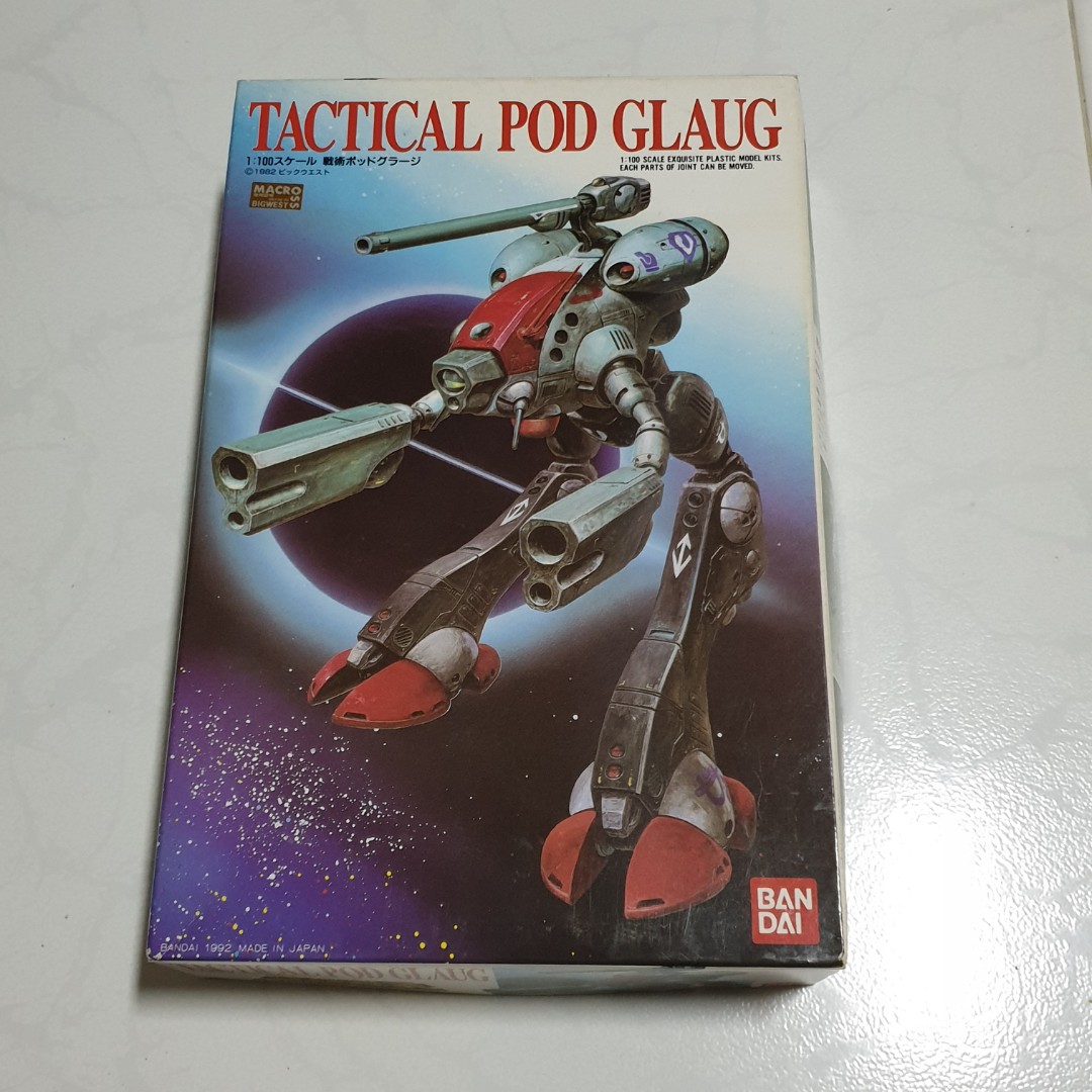 Vintage Macross Tactical Pod Glaug (Robotech Officer Pod) 1/100 Model ...