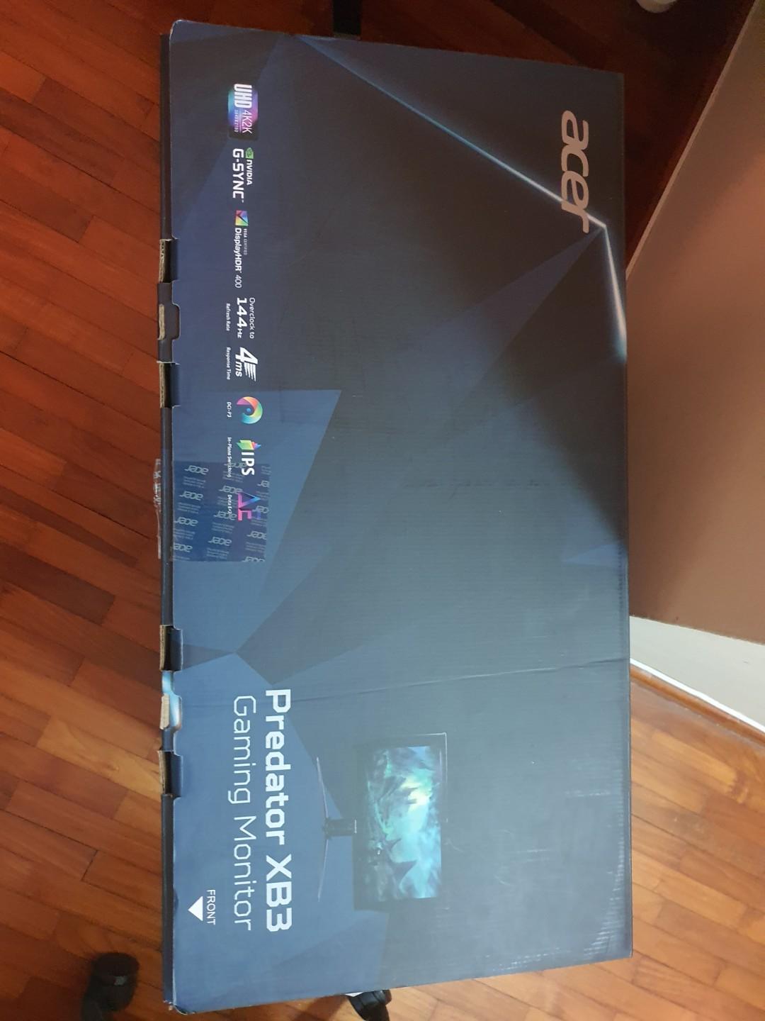 Acer Predator XB3 (XB273K), Computers & Tech, Parts & Accessories ...