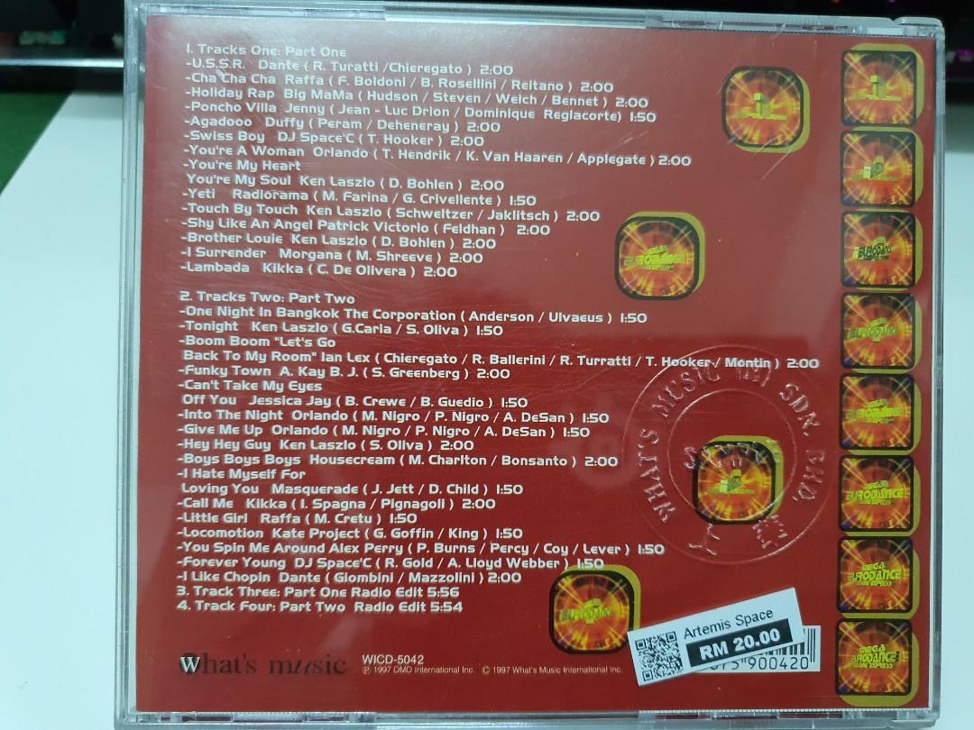 (CD) Mega Eurodance Mixing Express, Hobbies & Toys, Music & Media, CDs ...