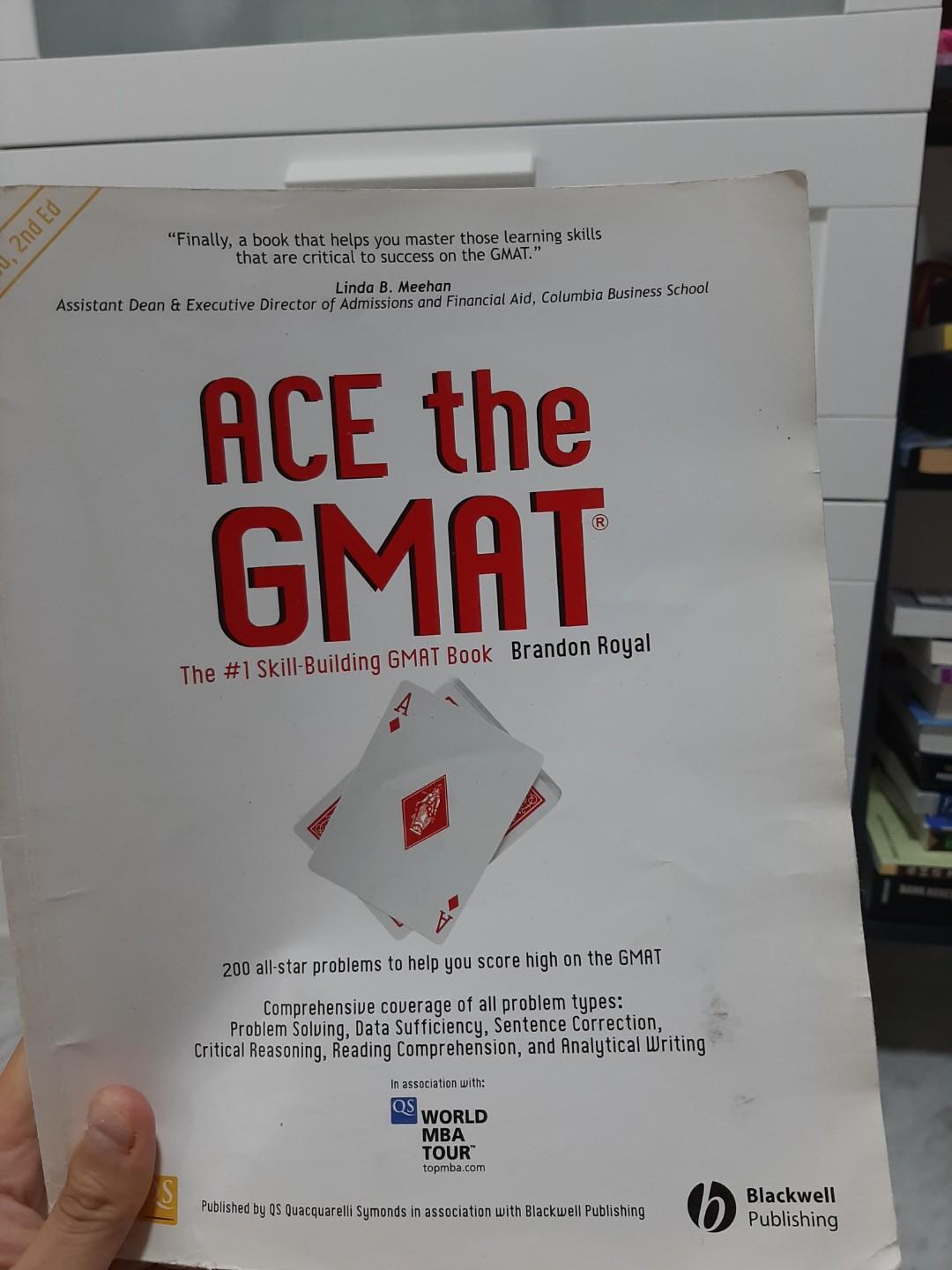 Gmat books (Ace the gmat, Verbal workbook), Hobbies & Toys, Books ...