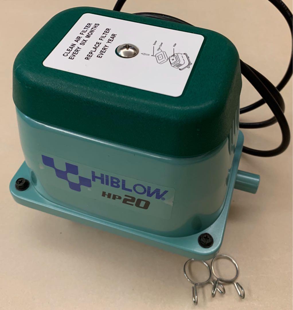 Hiblow HP-20 氣泵 air pump 日本製造, 寵物用品, 寵物家品及其他 - Carousell