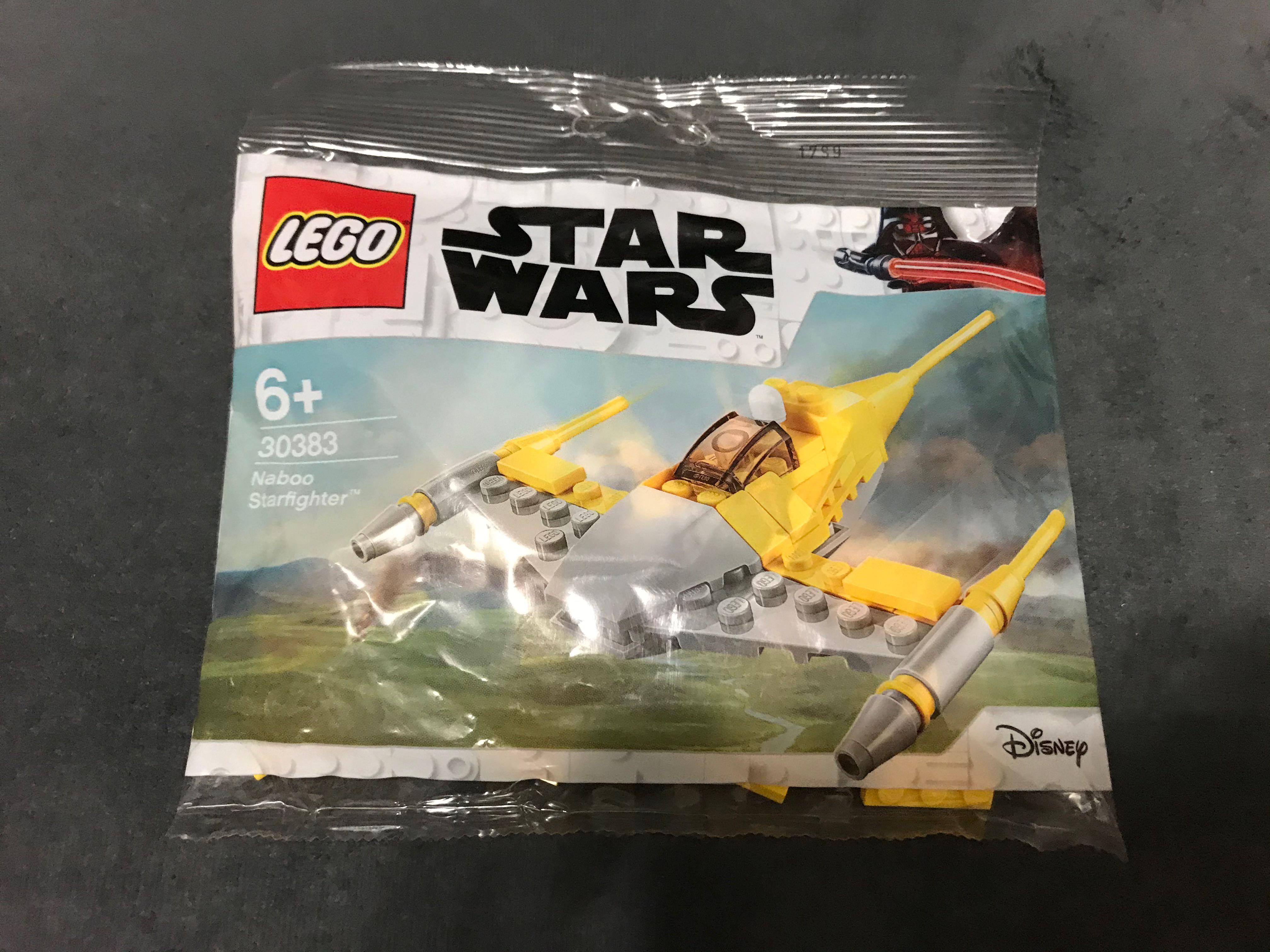 Lego 30383 Star Wars Naboo Starfighter, 興趣及遊戲, 玩具 & 遊戲類 - Carousell