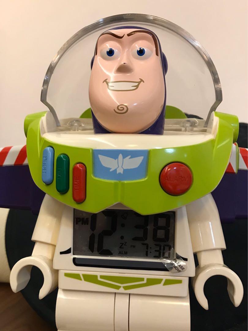 Lego Toy story 巴斯光年 buzz lightyear Alarm clock, 興趣及遊戲, 玩具 & 遊戲類 - Carousell