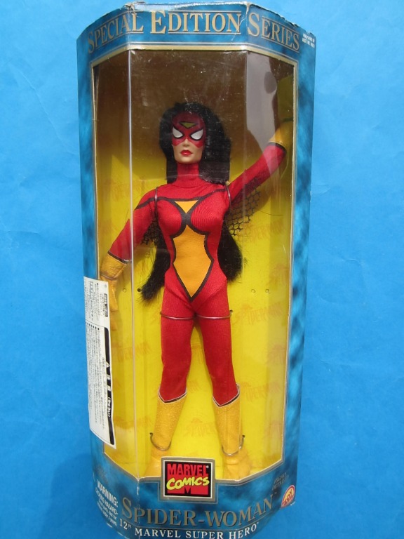 MARVEL COMICS SPECIAL EDITION SERIES 12" SUPER HERO SPIDER-WOMAN TOY ...