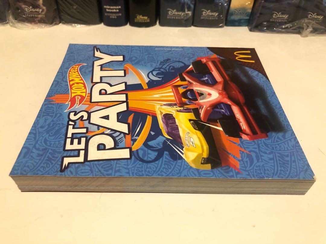 Free: McDo Hot Wheels Invitation Card, Free Items on Carousell