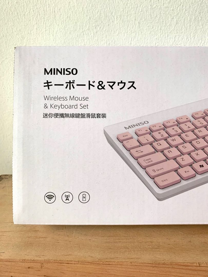 MINISO Wireless Mouse & Keyboard Set, Computers & Tech, Parts & Accessories, Mouse & Mousepads ...
