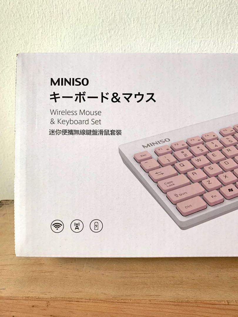 MINISO Wireless Mouse & Keyboard Set, Computers & Tech, Parts & Accessories, Mouse & Mousepads ...
